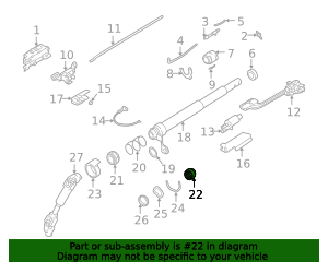 7805700 - Steering Shaft Lower Bearing | GMPartsNow