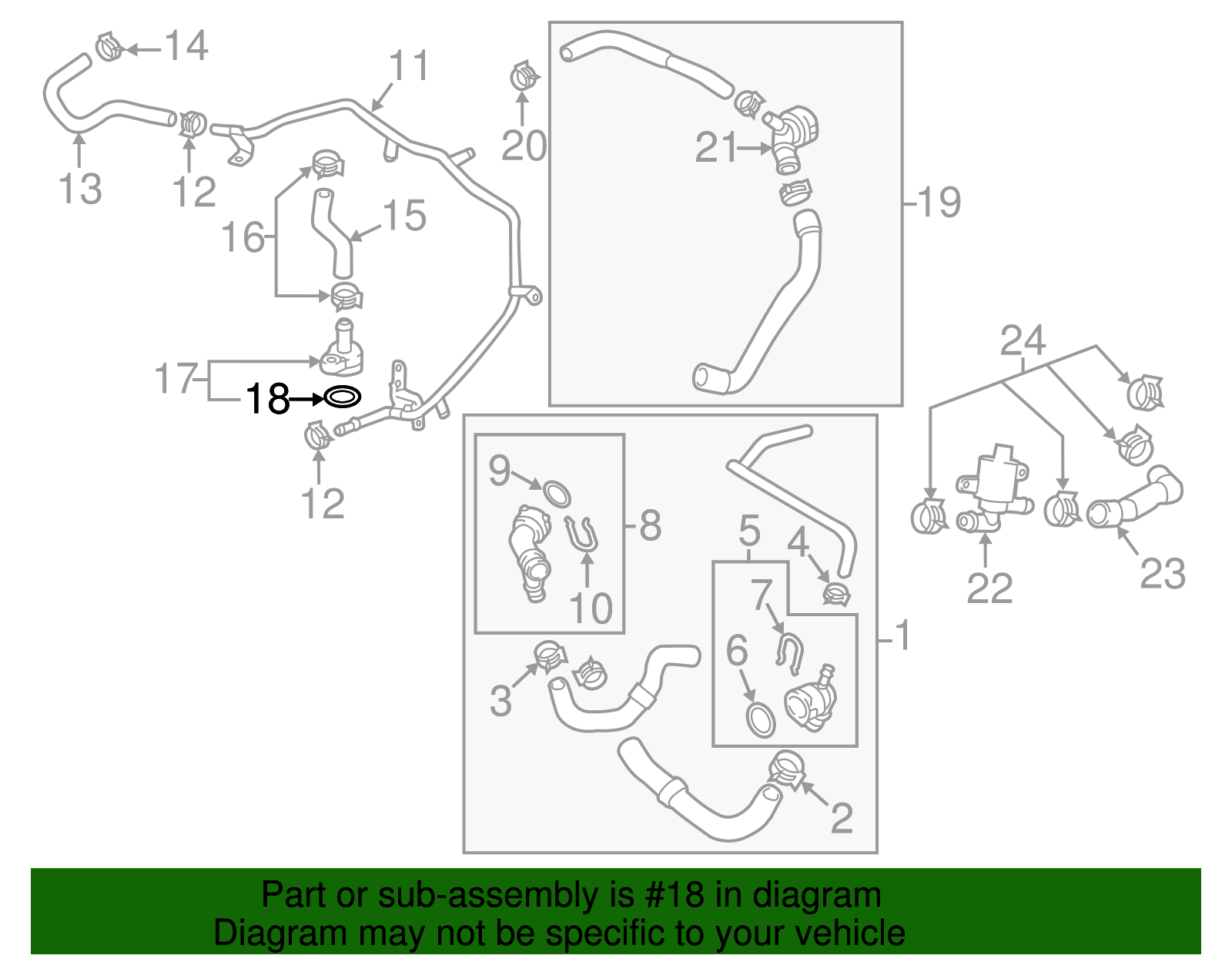 2013-2025 Volkswagen Adapter Seal WHT-005-440 | OEM Parts Online