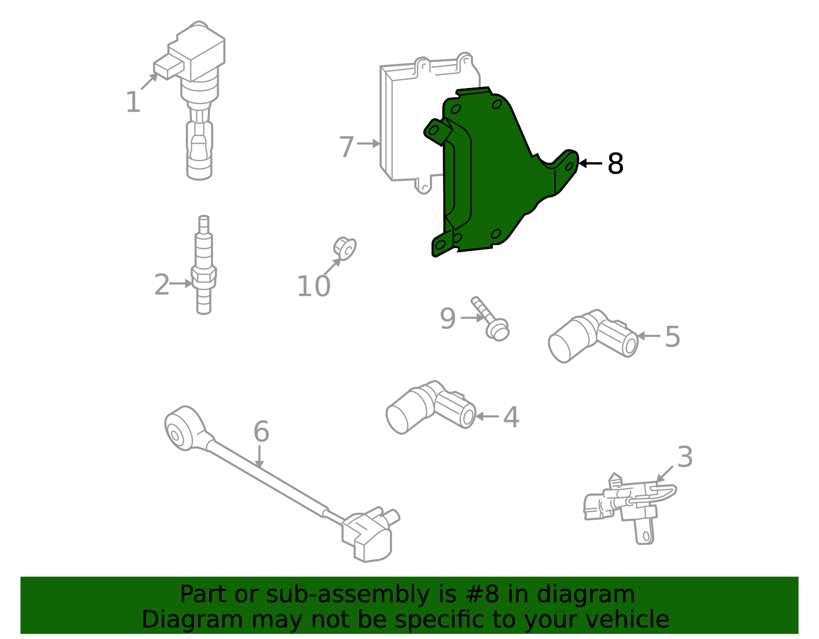 CY01-18-885A - High-Quality Mount Bracket for AutoNation Parts