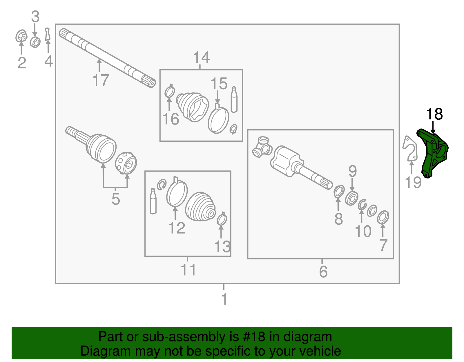 2013-2017 Nissan LEAF Support Bracket 39780-3NF0A | Bill Kay Nissan Parts