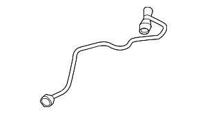 2017-2018 Audi Overflow Hose 8W0-121-081-BL | Audi OEM Parts Guy