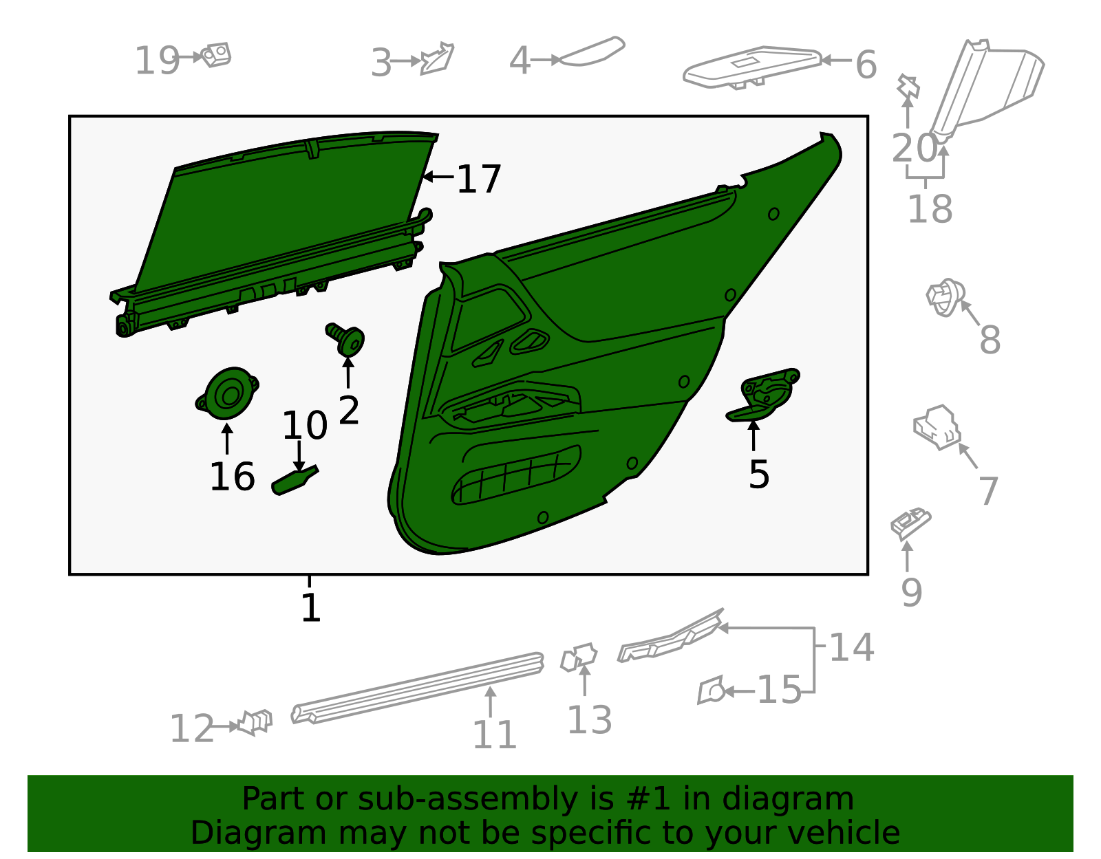 67630-06N40-N3 - 2022-2024 Lexus - Door Trim Panel | My L Parts