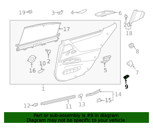 2018-2025 Lexus Courtesy Lamp 81230-11030 | OEM Parts Online