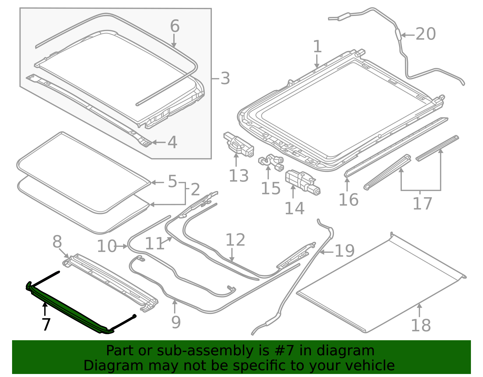 91280-5MP1A - Deflector Assembly 2023-2025 Nissan ARIYA | Official ...