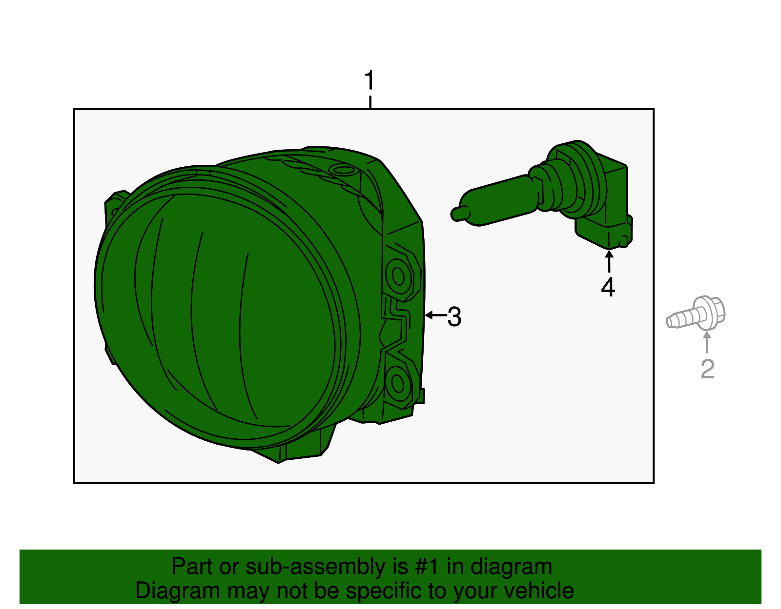 81220-12230 - Toyota Fog Lamp Assembly 2012-2020 Toyota | Performance ...