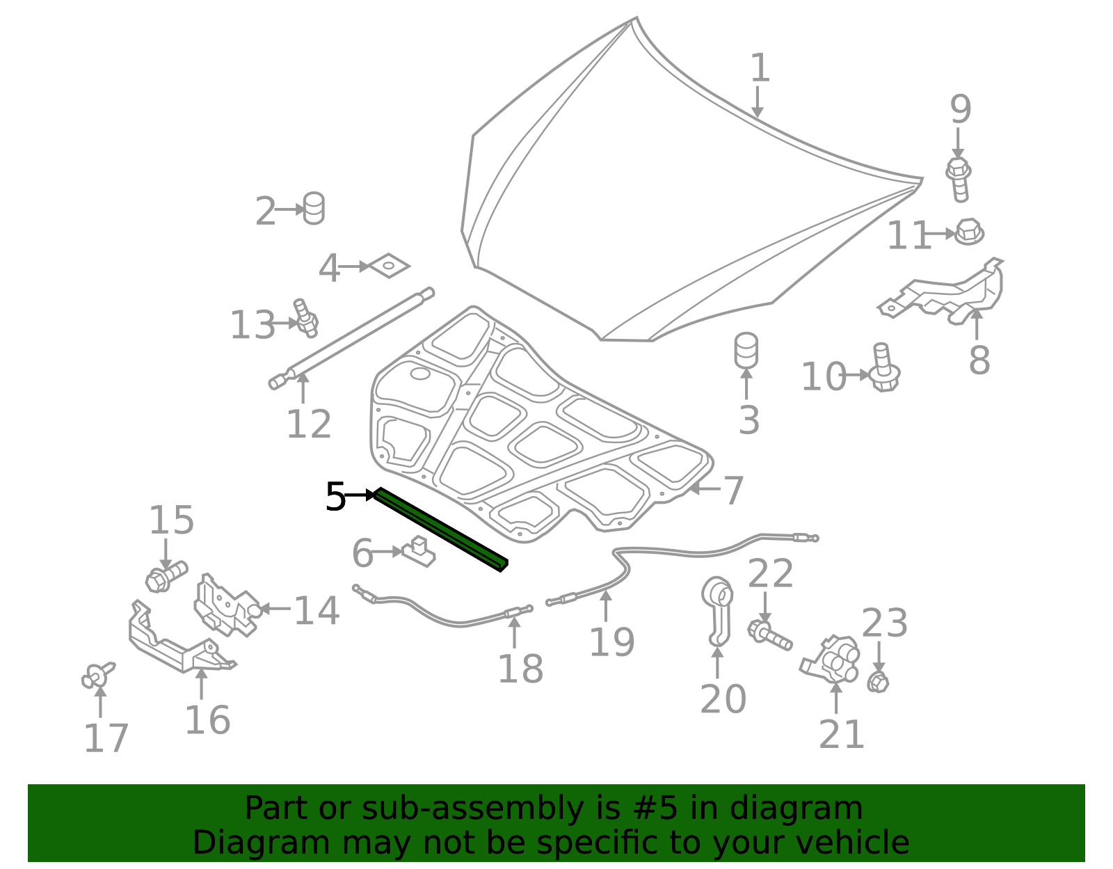2010-2012 Hyundai Genesis Coupe Front Seal 86456-2M000 | MotorMotor