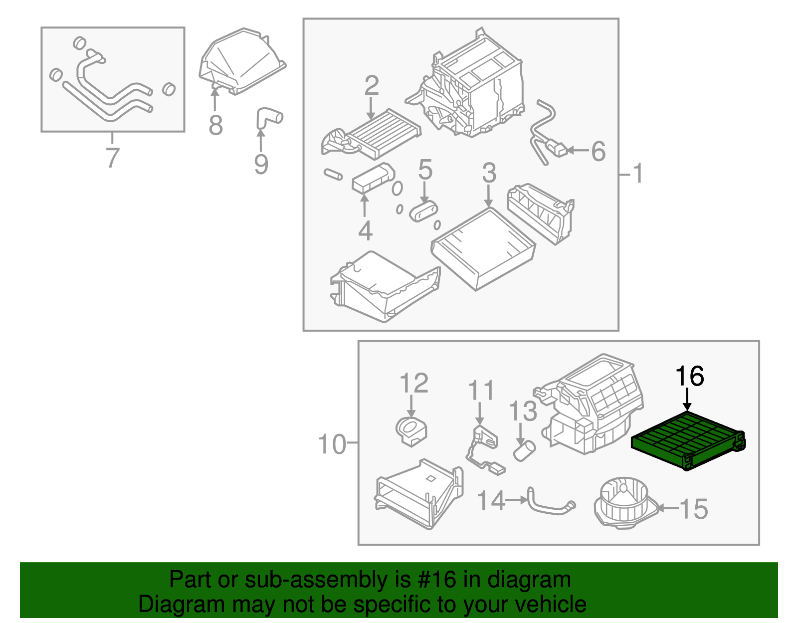 MZ691043 - Advantage Select™ Cabin Air Filter,Standard 2002-2007 ...