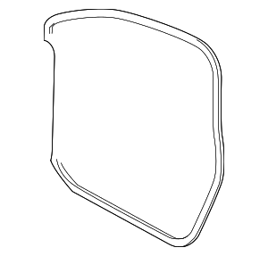 3C4-867-911-C-5AP - Surround Weather-Strip 2006-2010 Volkswagen Passat ...