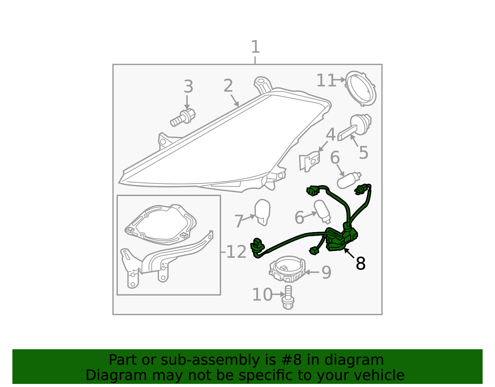26038-CA000 - Harness 2003-2007 Nissan Murano | Official Nissan Parts Store