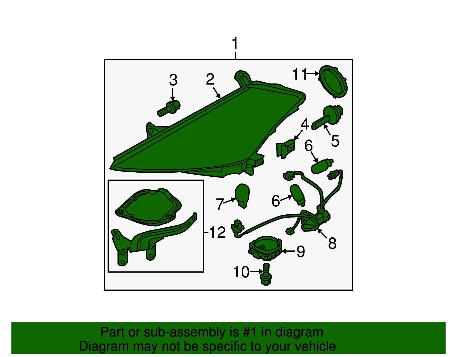 26060-CB825 - Composite Assembly 2003-2007 Nissan Murano | Boro Nissan ...