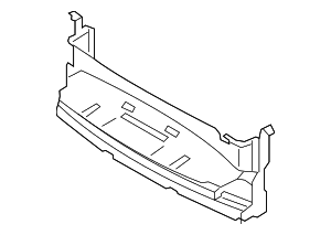 51747401235 - 2017-2019 BMW Lower Duct (51-74-7-401-235) | BMW of South Atlanta Parts