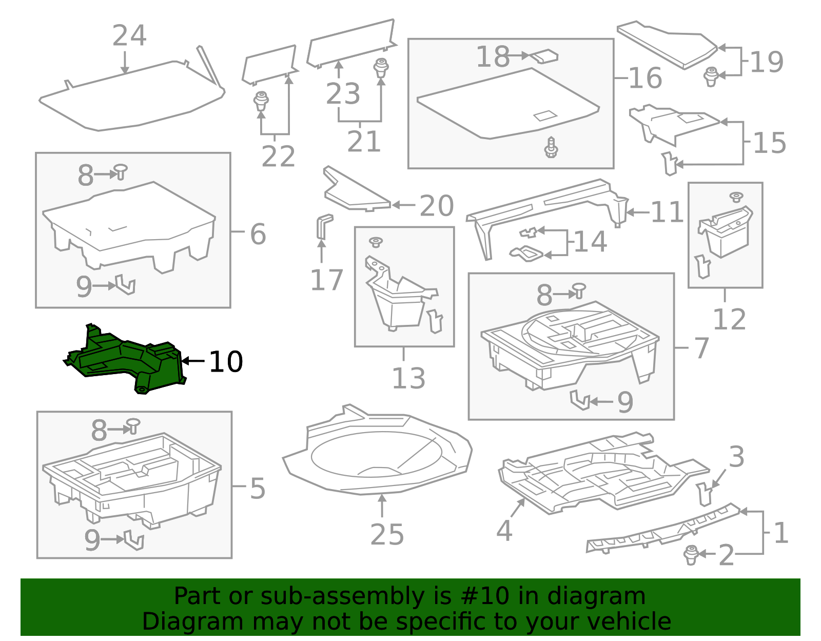64439-76010 - 2019-2022 Lexus UX250h - Cover | My L Parts