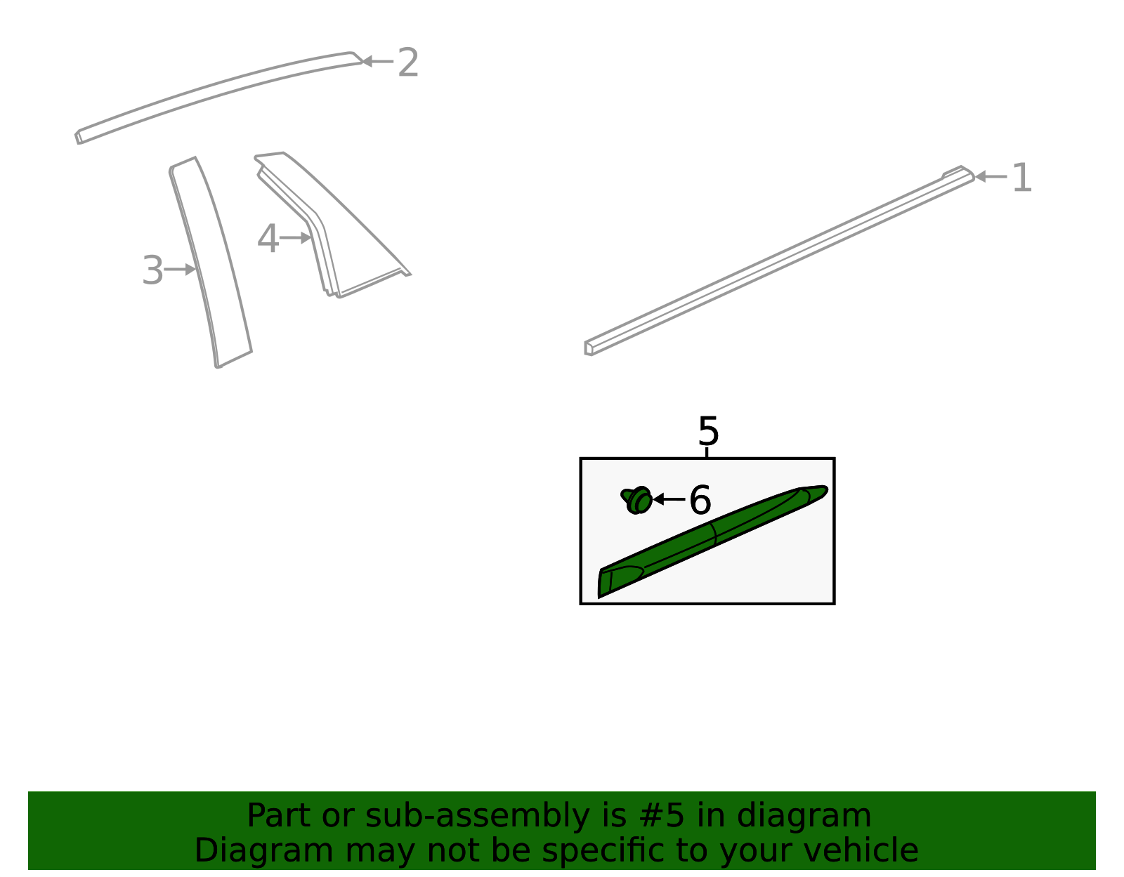 22795509 - OEM GM MOLDING GMPartsCenter.net | GM Parts Center