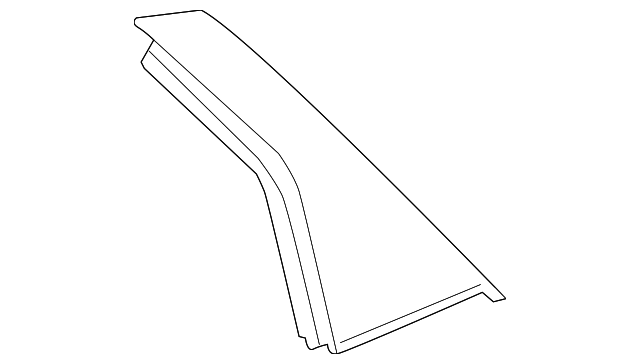 2014-2020 Chevrolet Impala Rear Driver Side Door Window Frame Rear ...