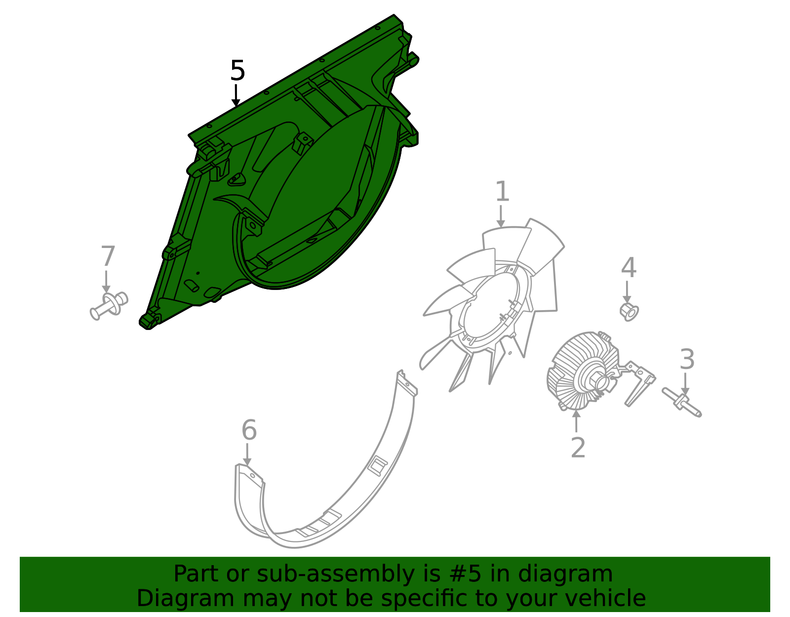 2020-2025 Ford Fan Shroud LC3Z-8146-E | AutoNationParts.com