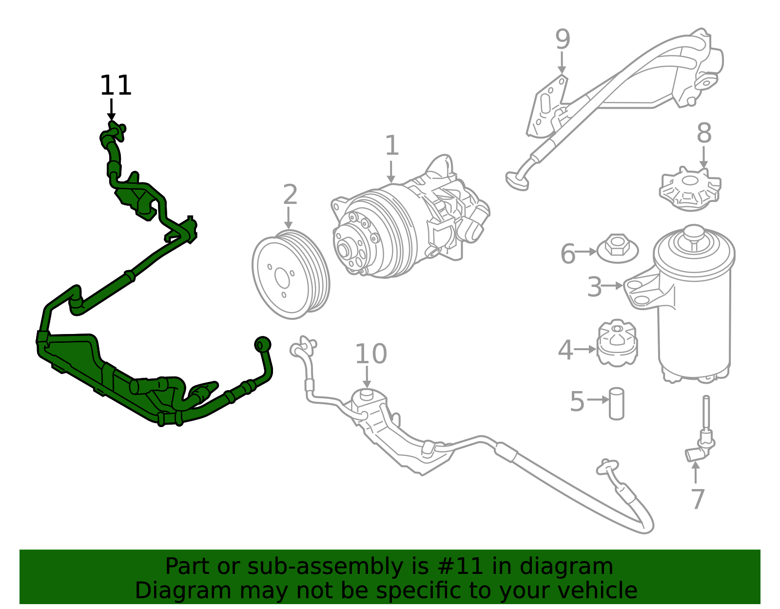 32-41-6-790-835 - Power Steering Return Hose - 2008-2019 BMW | Buy BMW ...