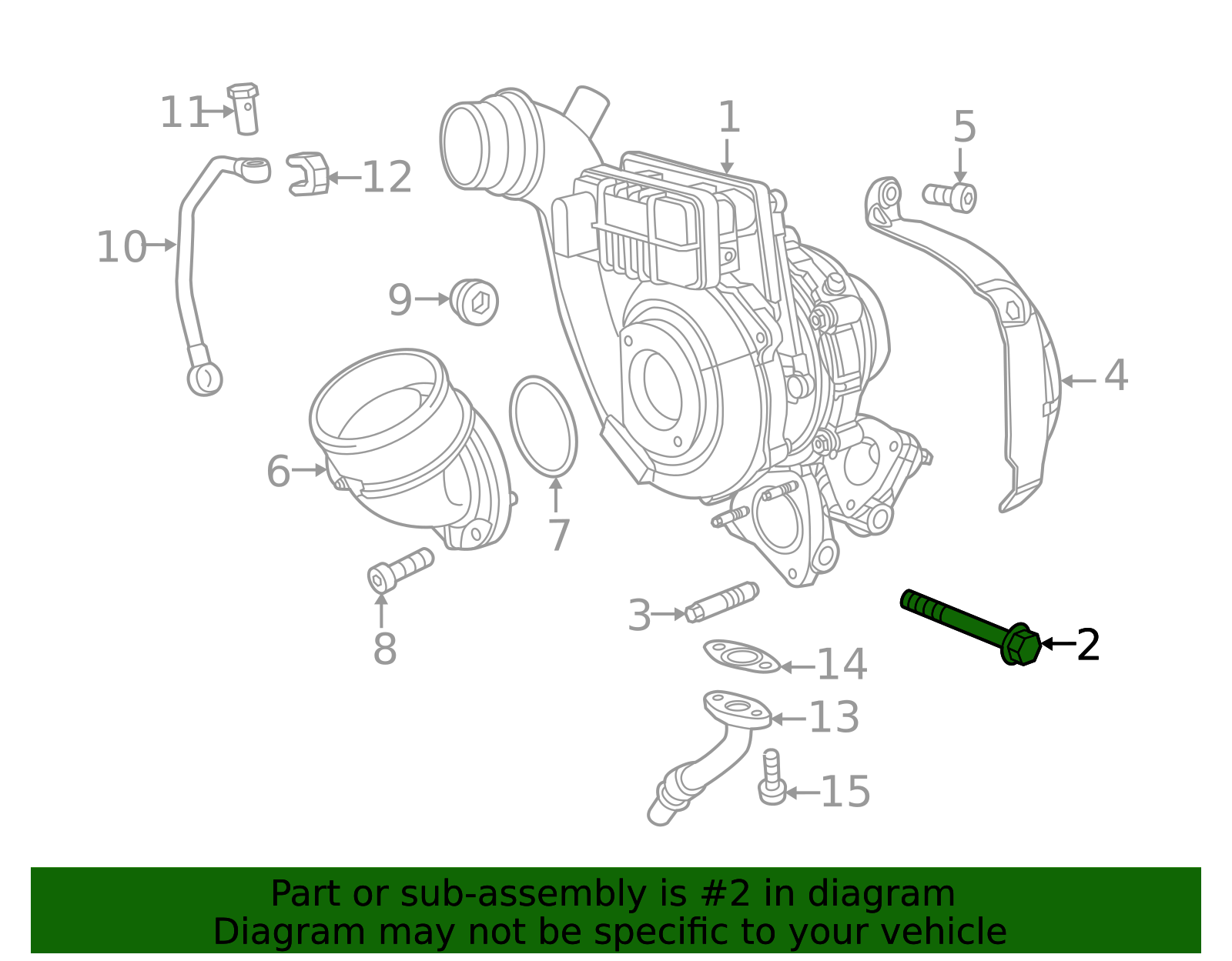 68486941AA - Turbocharger - 2020 Mopar | Mopar Parts Canada