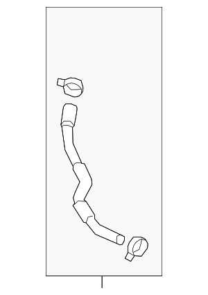 2016-2021 Hyundai Tucson Reservoir Hose 25450-D3200 | OEM Parts Online