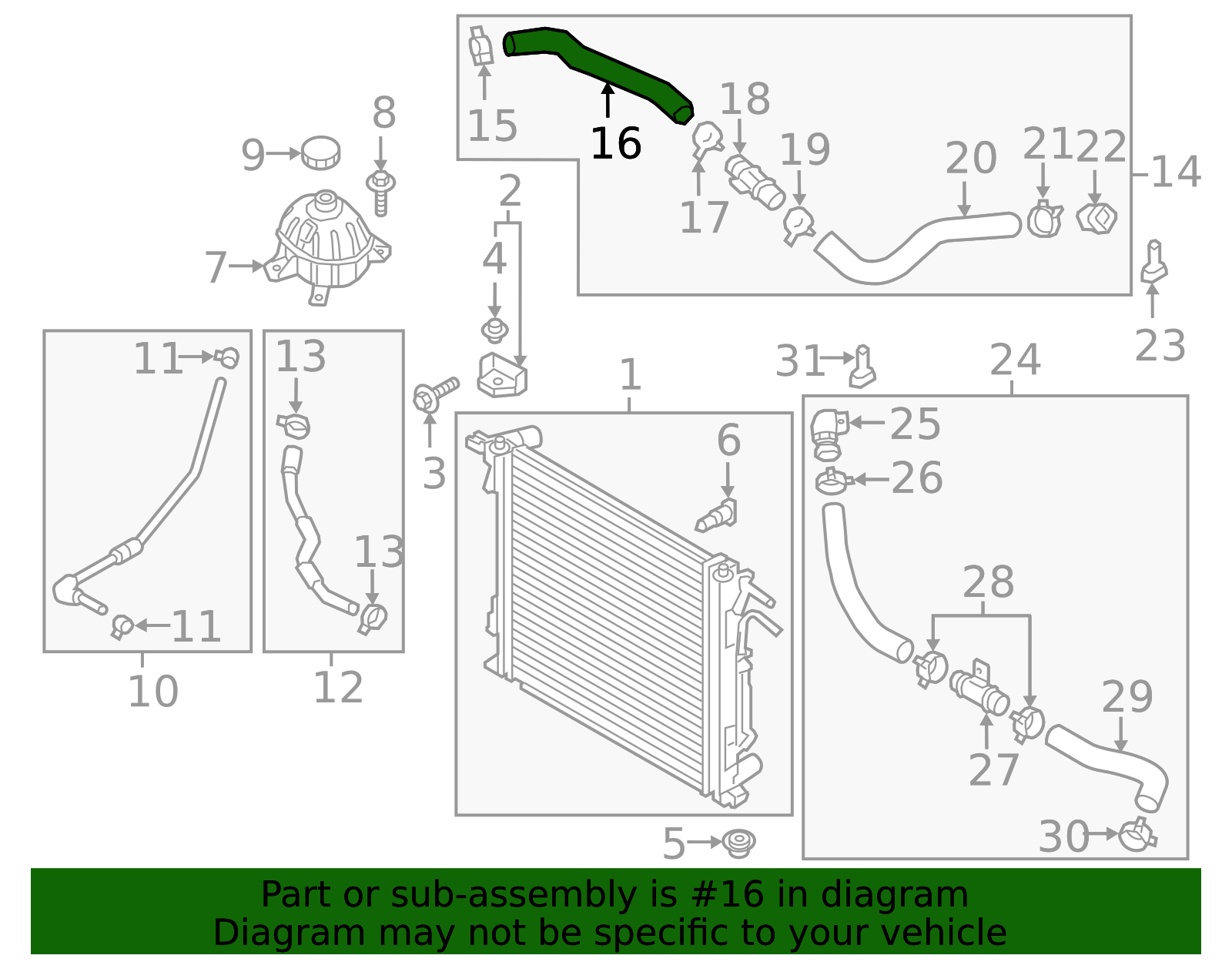 2016-2021 Hyundai Tucson Connector Hose 25415-D3500 | OEM Parts Online