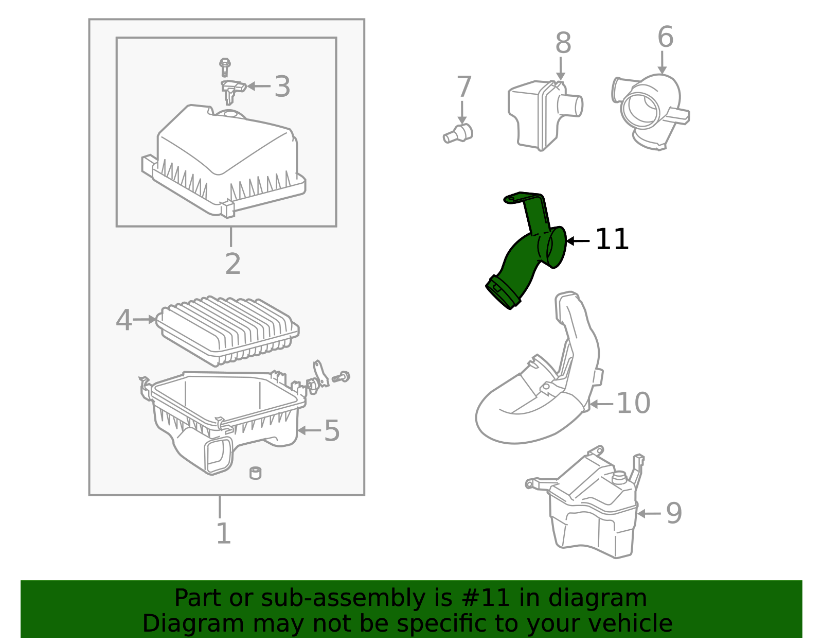 17751-0H060 - High-Quality Engine Air Intake Hose for AutoNation Parts