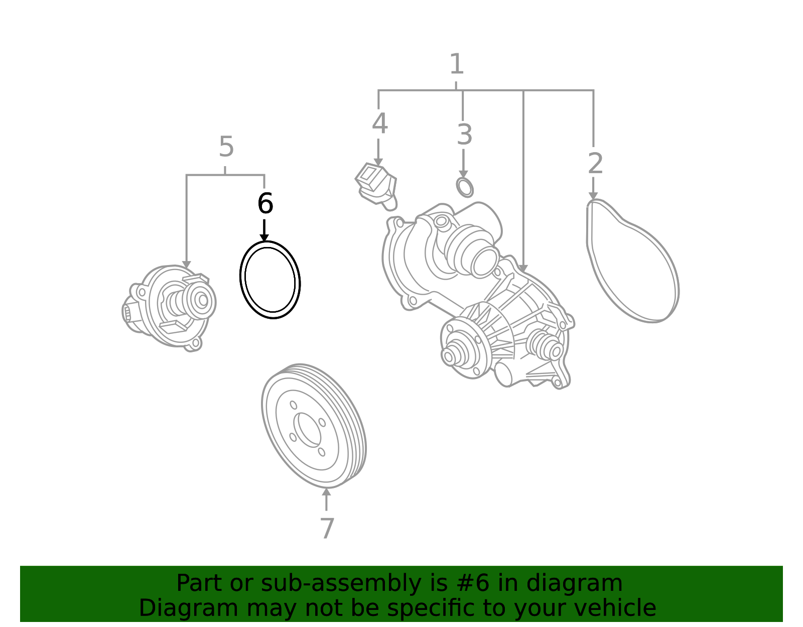 11538632664 - 2002-2025 BMW Engine Coolant Thermostat Housing Gasket ...