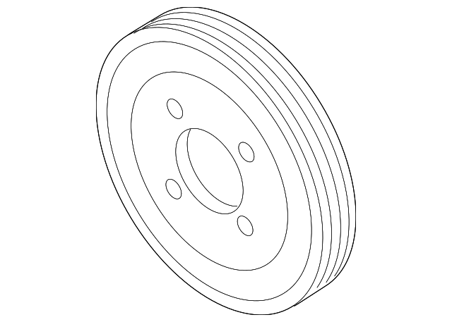2003-2008 BMW | Pump Pulley | 11-51-7-506-667 | OEM Vehicle Parts