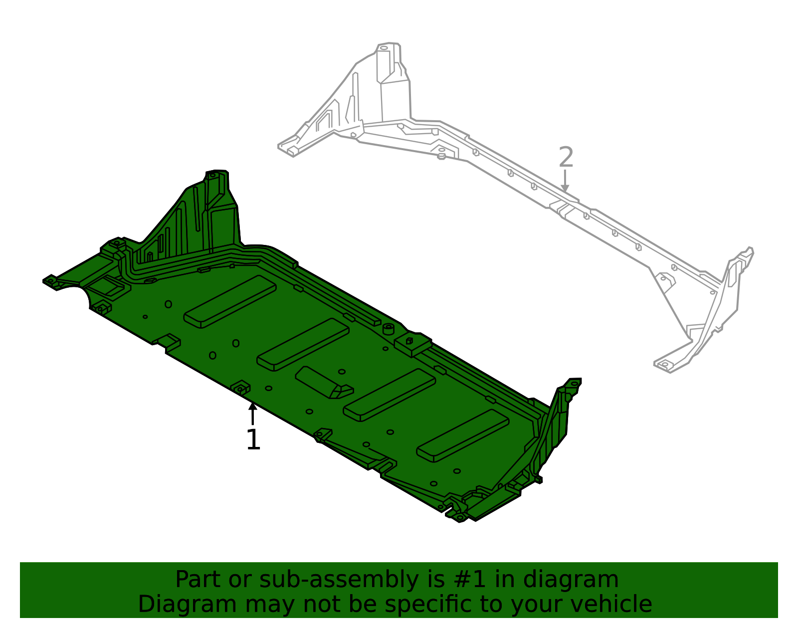 2022-2024 Kia EV6 Under Cover 84237-CV100 | QuirkParts