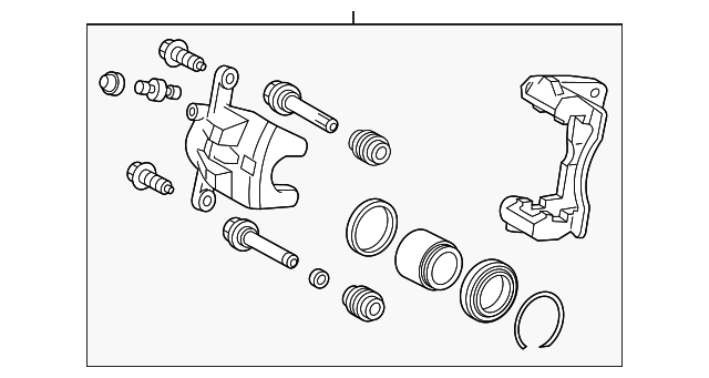 2020-2025 Toyota Corolla Caliper Assembly 47750-02480 | Toyota Parts Center