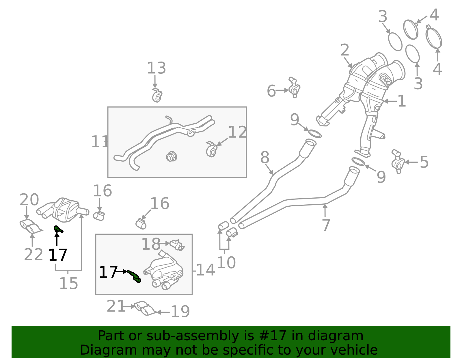 2015-2025 Porsche Macan Rear Muffler Retainer 95B-253-144 | Sunset ...