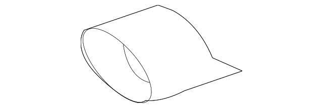 2015-2024 Porsche Macan Tail Pipe 95B-253-682-CR | OEM Parts Online