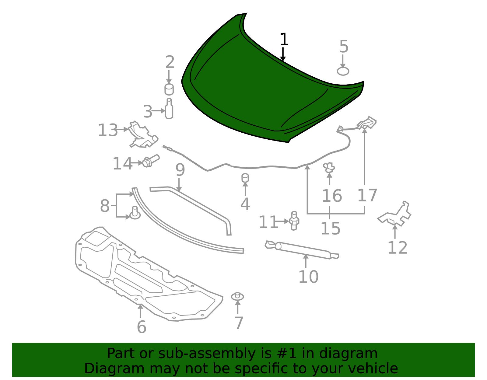 FEA0M-1AAMA - Hood Panel Official Nissan Parts Store