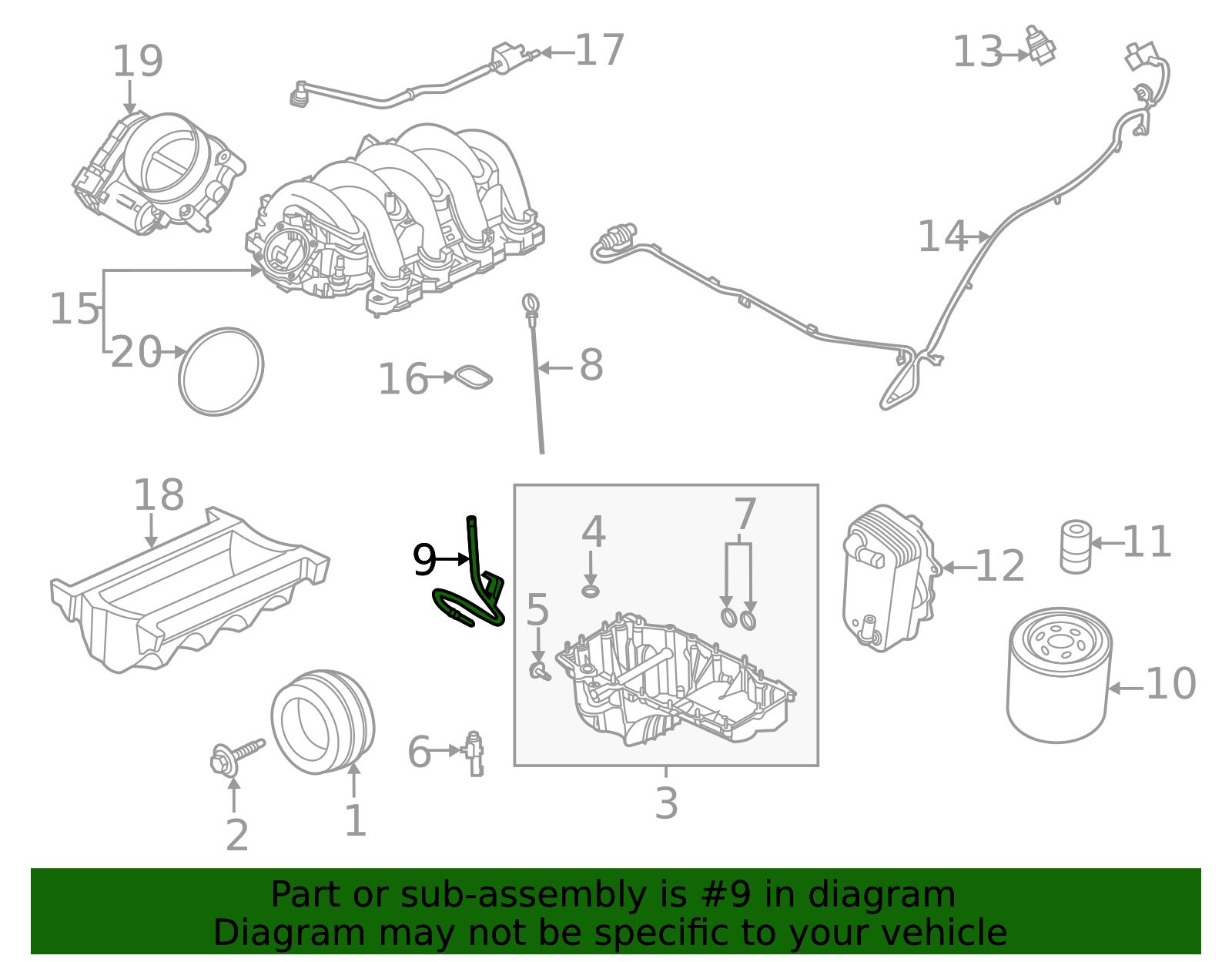 2020-2025 Ford Tube LC3Z-6754-A | OEM Parts Online