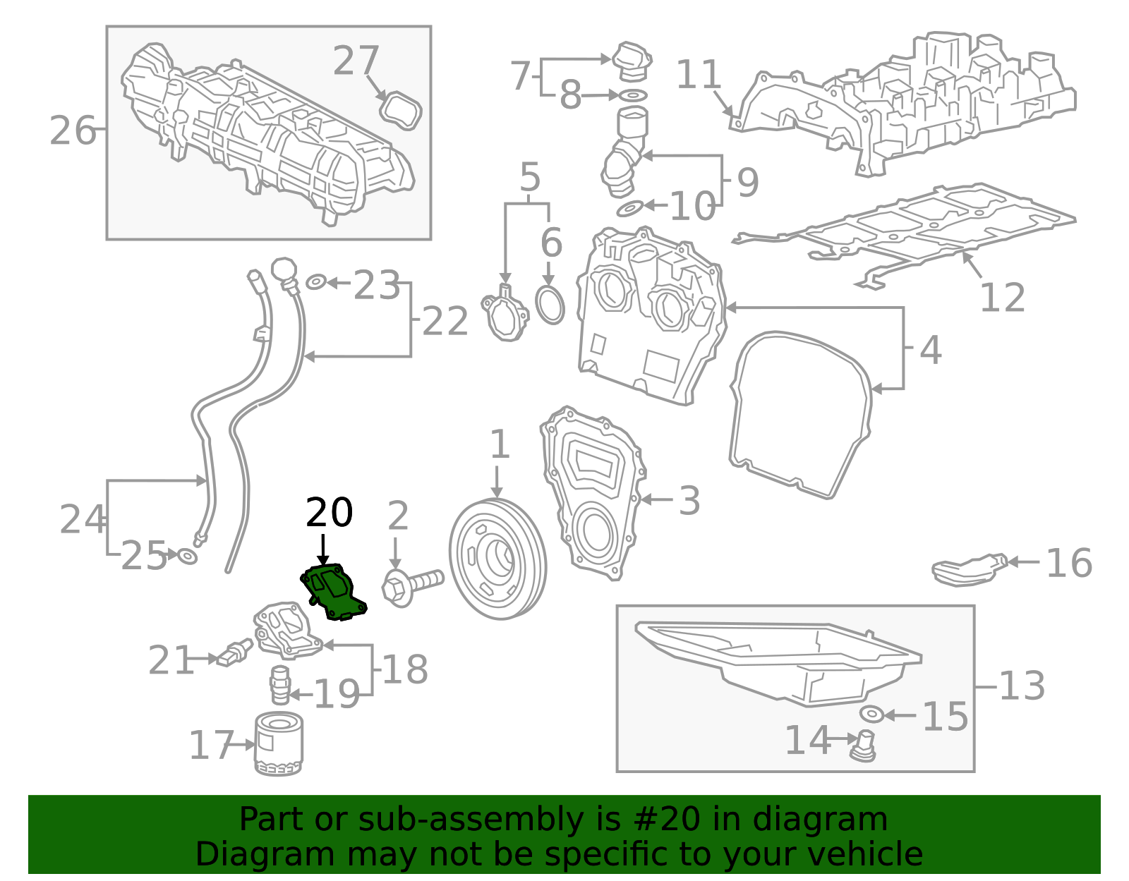 2019-2025 GM Engine Oil Filter Adapter Gasket 12675796 | Shop Matick ...