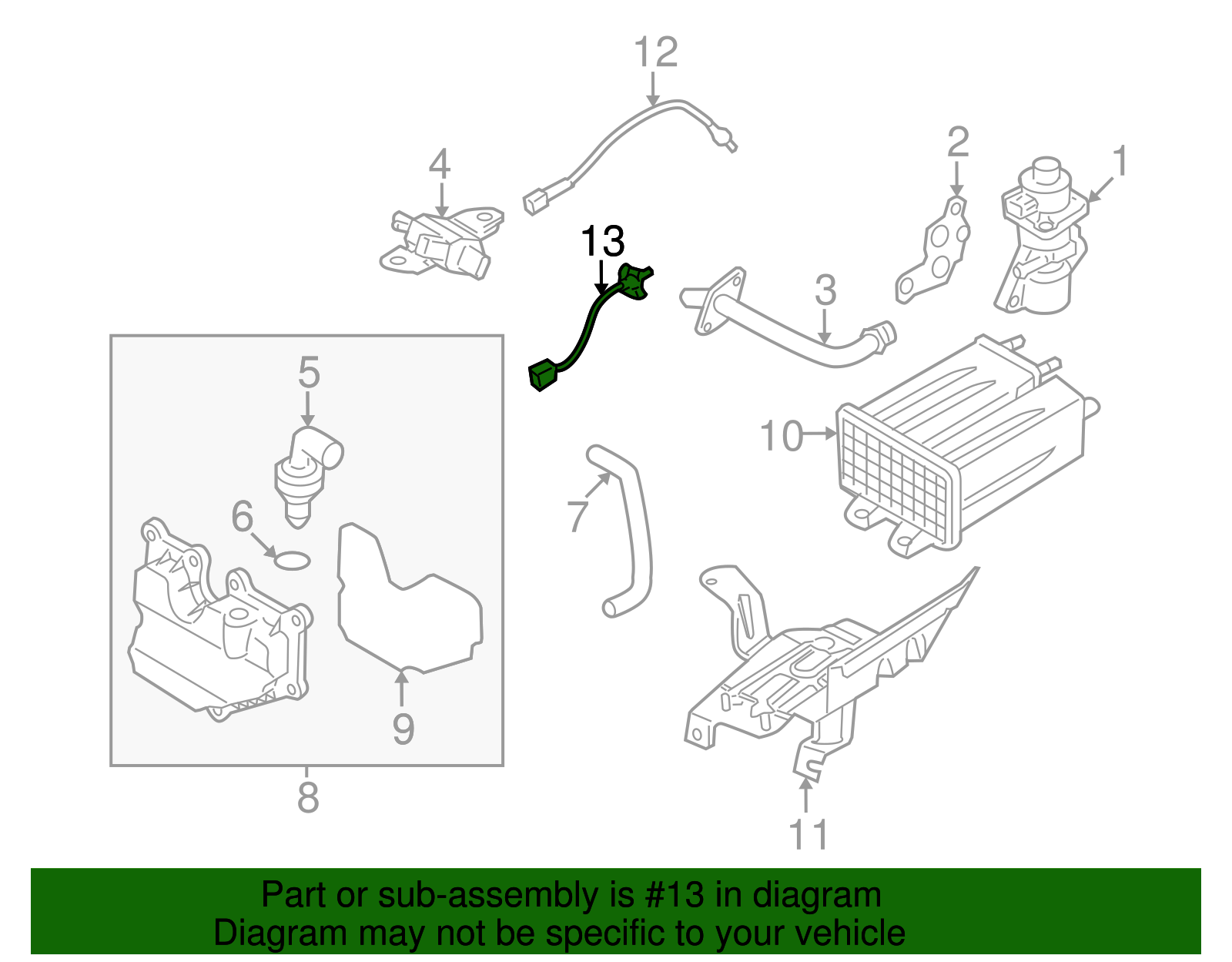 LFN1-18-8G1A - Oxygen Sensor - 2009-2015 Mazda MX-5 Miata | Mazda Parts ...