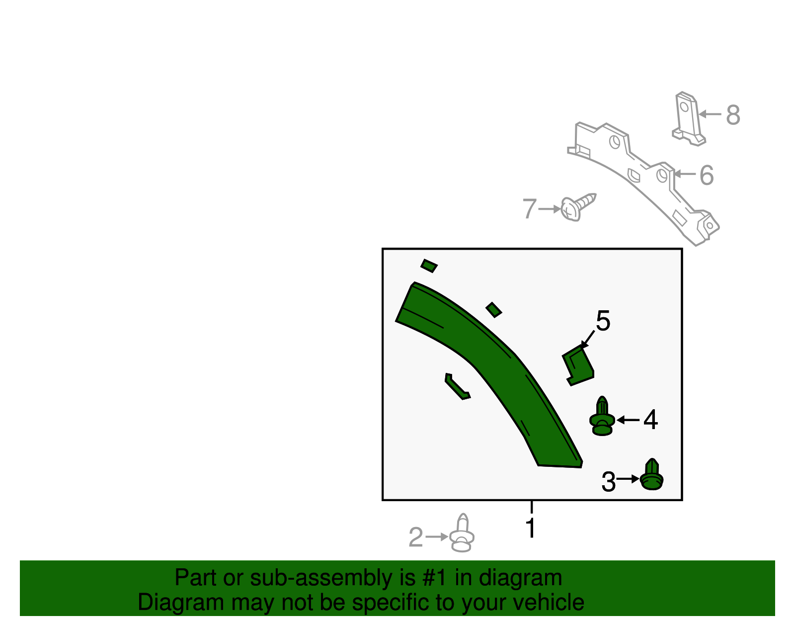 D10E-51-W60C - High-Quality Wheel Opening Molding for 2016-2021 Mazda ...