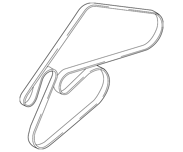 25212-3C100 - Serpentine Belt - 2006-2014 Hyundai | World OEM Parts Hyundai