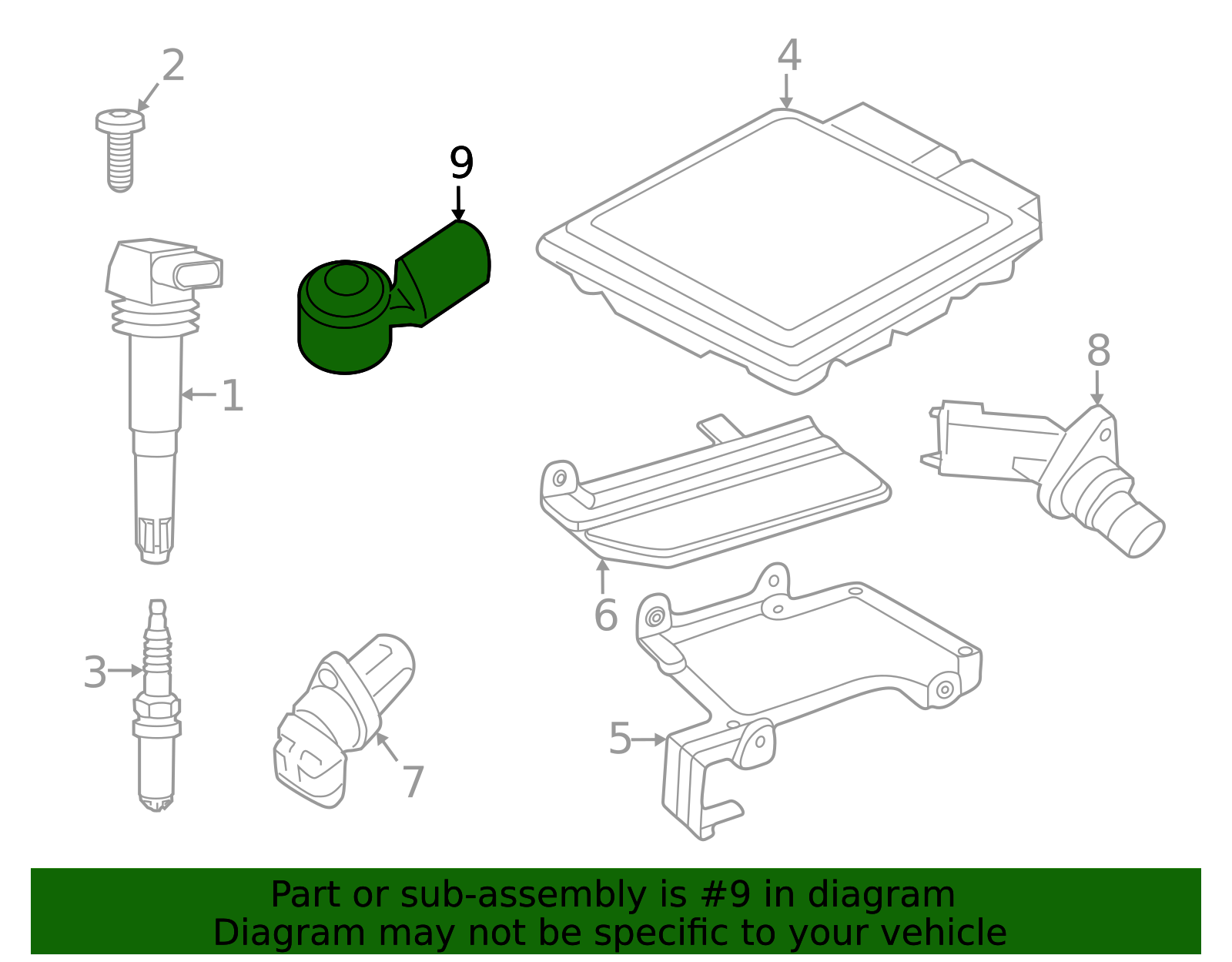 0PB-905-377-C - High-Quality Knock Sensor for 2005-2025 Porsche ...