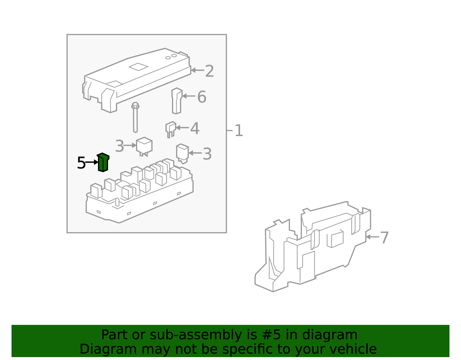 2003-2015 GM Maxi Fuse (Replaces Part Numbers 96377976 and 15319476 ...