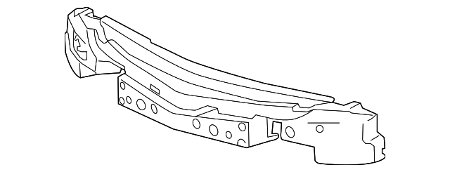 2015-2019 Cadillac ATS Front Bumper Fascia Energy Absorber 22879654 ...