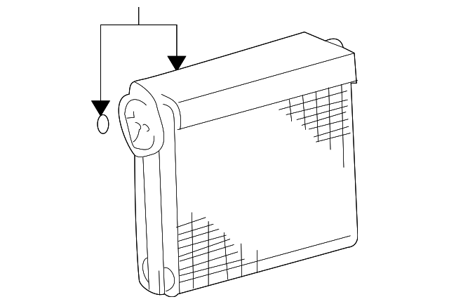 2021 Toyota Land Cruiser Evaporator Core 88501-60560 | Toyota Parts Center