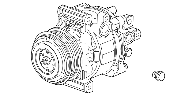 42769582 - 2024 GM - Air Conditioning Compressor Kit with Pressure Valve | Partners Chevy
