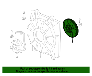 19020-5PA-A01 - Fan Blade 2017-2025 Honda CR-V | Honda Parts Online