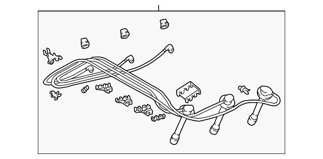 Genuine Toyota Spark Plug Wire Set part# 19037-62050 for 1995-2004 ...