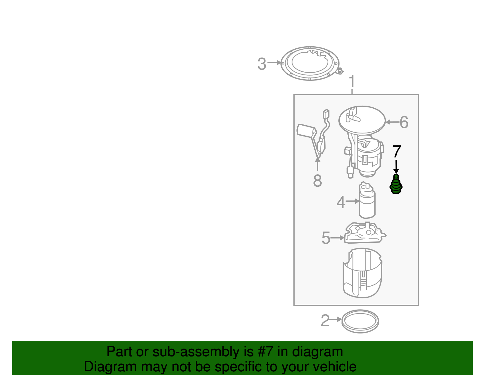 L3M8-13-280 - Fuel Pressure Regulator 2006-2025 Mazda | Mazda Parts Connect