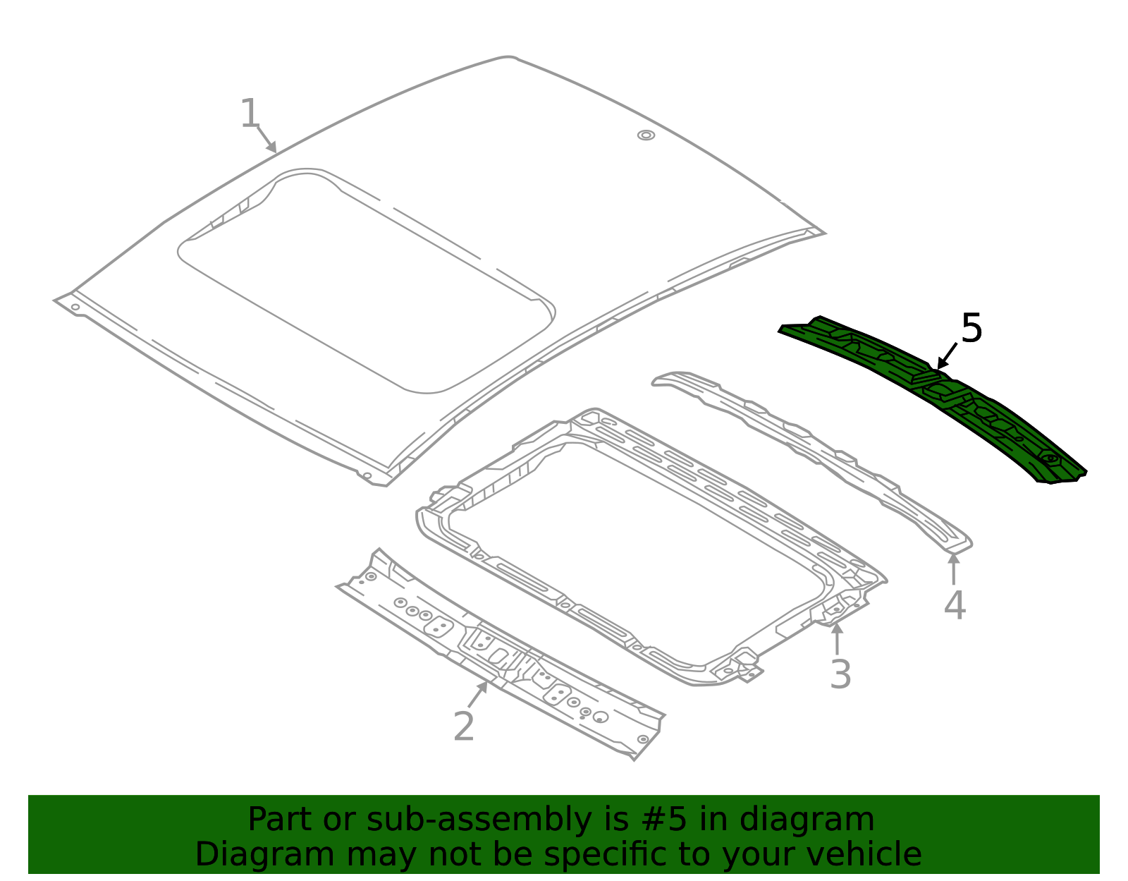 Roof Header Panel - Structural OEM Fitment | AutoNation Parts
