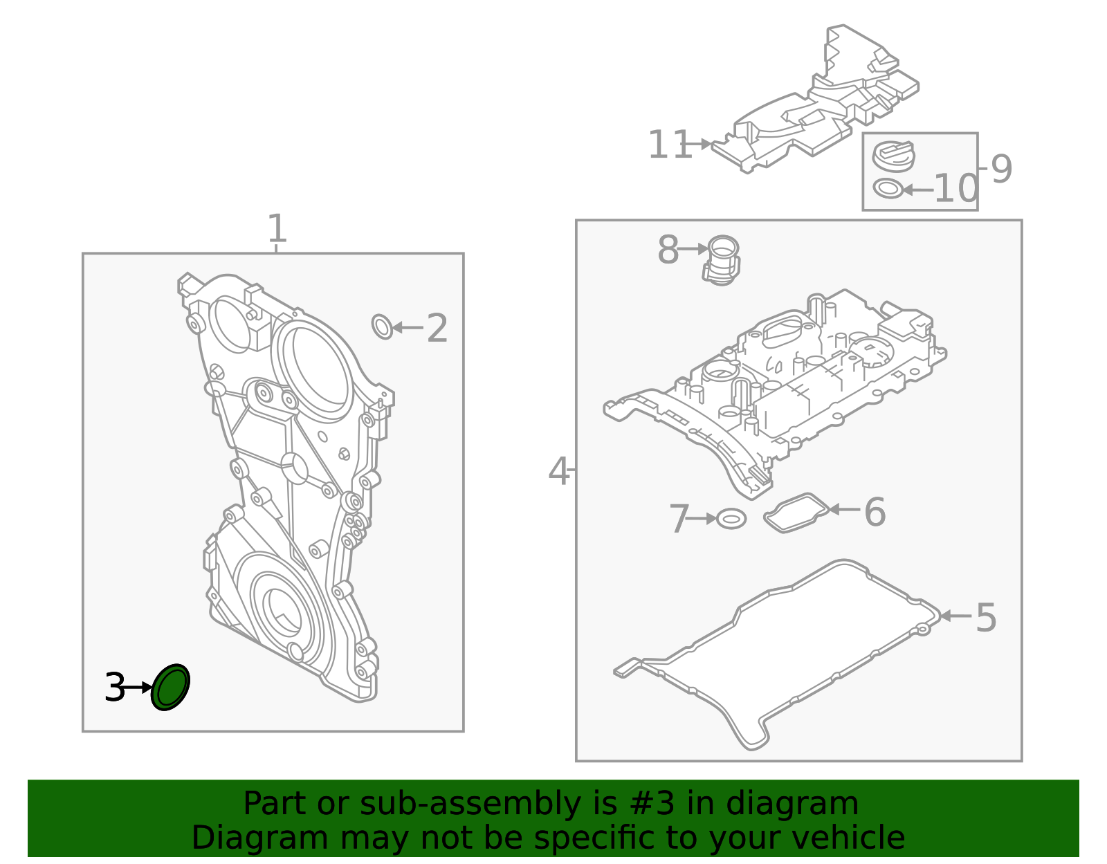 Hyundai - 21443-2J000 - Rear Main Seal - 2020-2024 Hyundai | OEM ...
