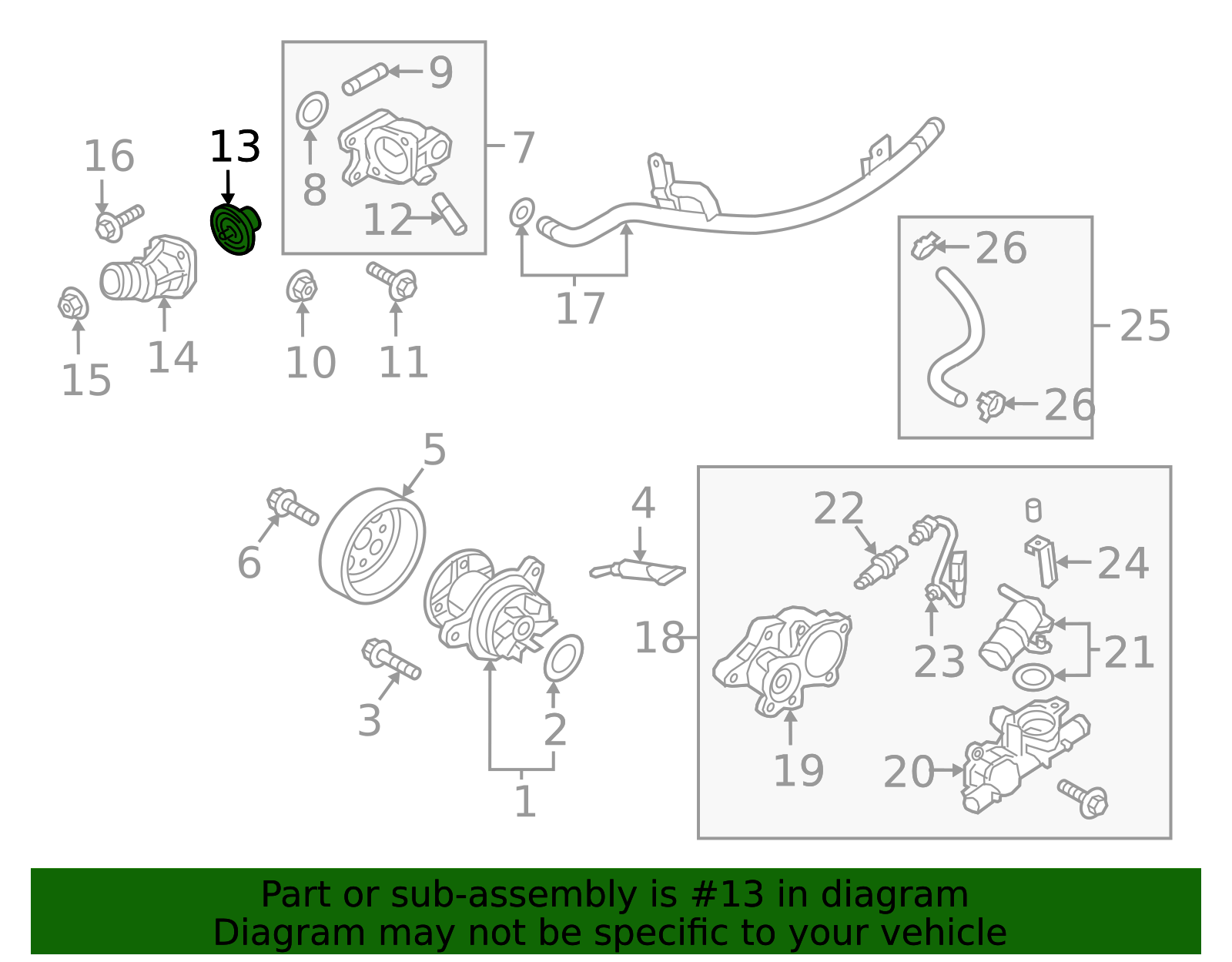 25500-03850 - Thermostat 2017-2020 Hyundai Elantra | Hyundai Wholesale ...