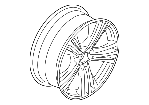 36-11-6-857-565 - Wheel, Alloy 2014-2019 BMW | BMWPartsDirect.com