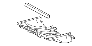 Genuine OEM Toyota Splash Shields | Toyota Parts Center