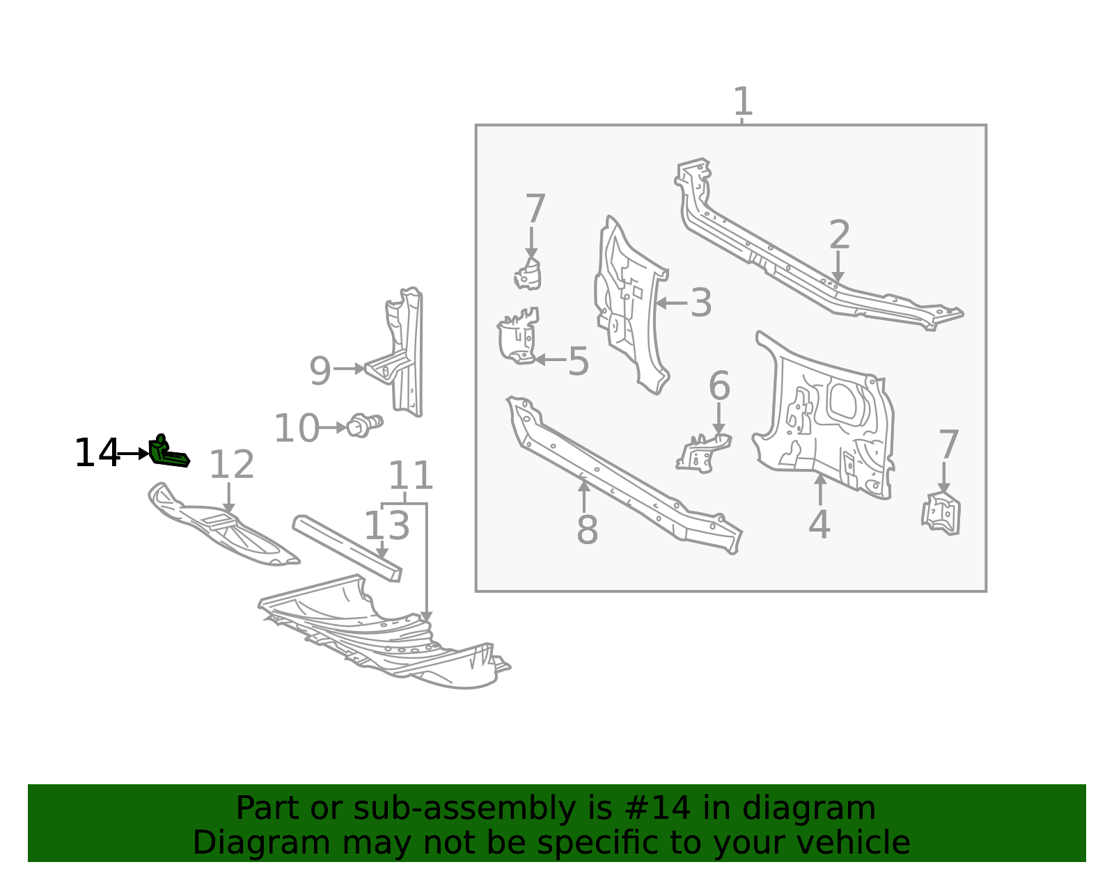 52133-34010 - Bracket 2000-2006 Toyota Tundra | Norm Reeves Toyota ...